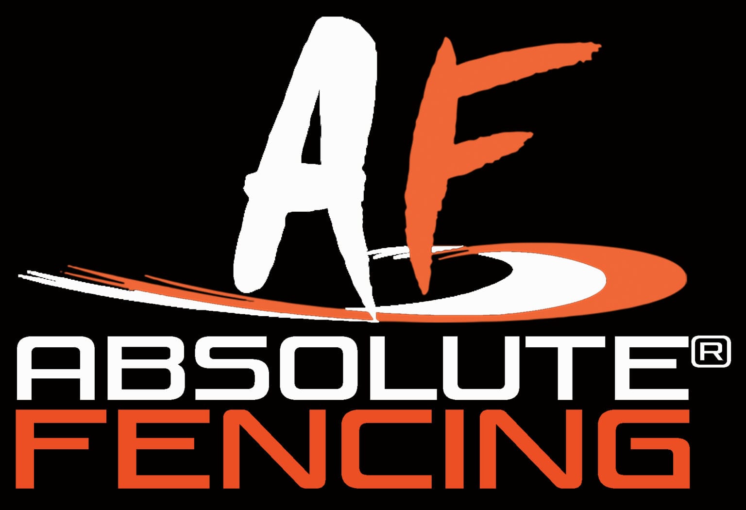 New Absolute Fencing Logo July 2019 BLACK BACKGROUND Vert Crop ...